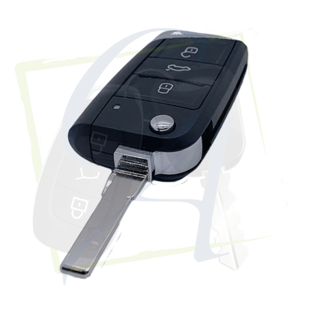 Clé VAG 3 boutons – VW Seat Skoda (2012–2020)