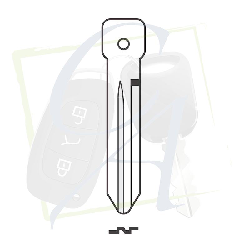 CARTE RENAULT KOLEOS 4 BOUTONS PCF 7952 / HITAG 2 / NSN14